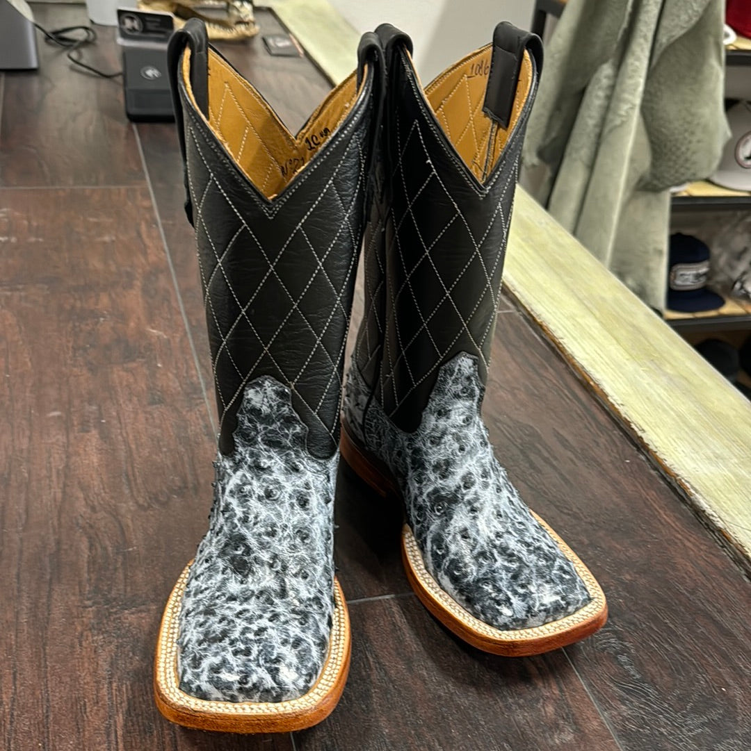 Black Rio Grande Ostrich – JM Boots